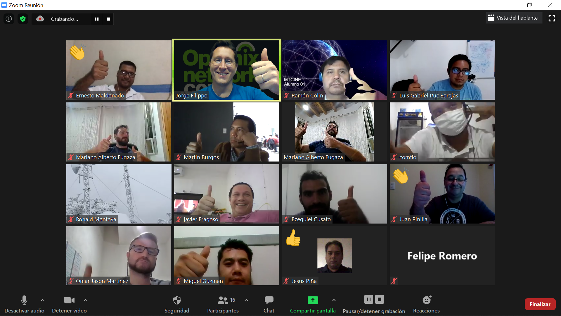 Optimix - Entrenamiento